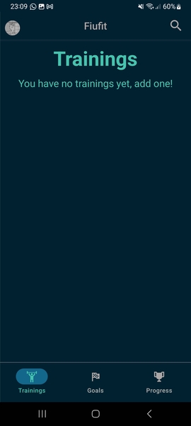 Manual de usuario - Entrenamientos | FIU-FIT